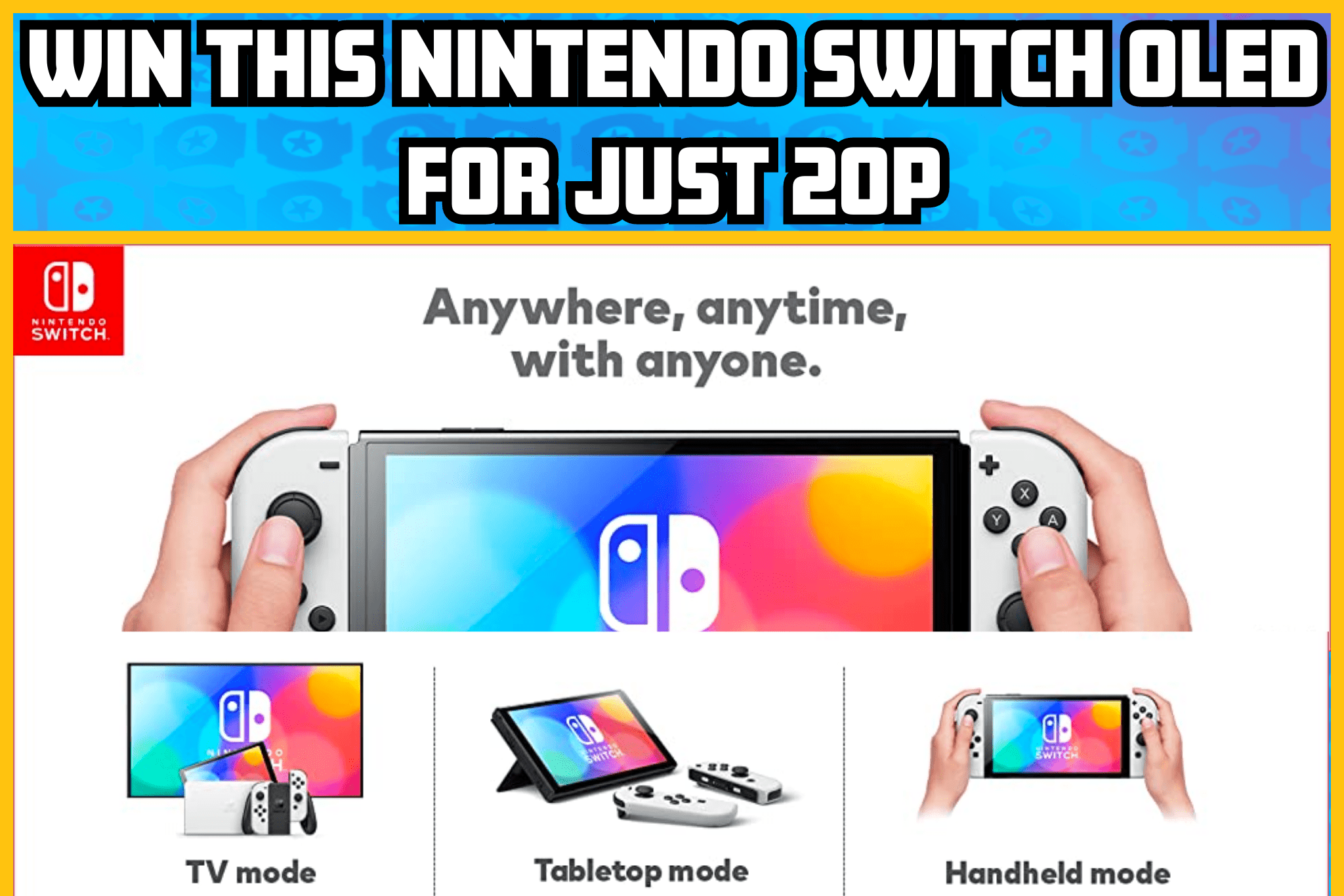 NINTENDO SWITCH OLED! – RaffledUp