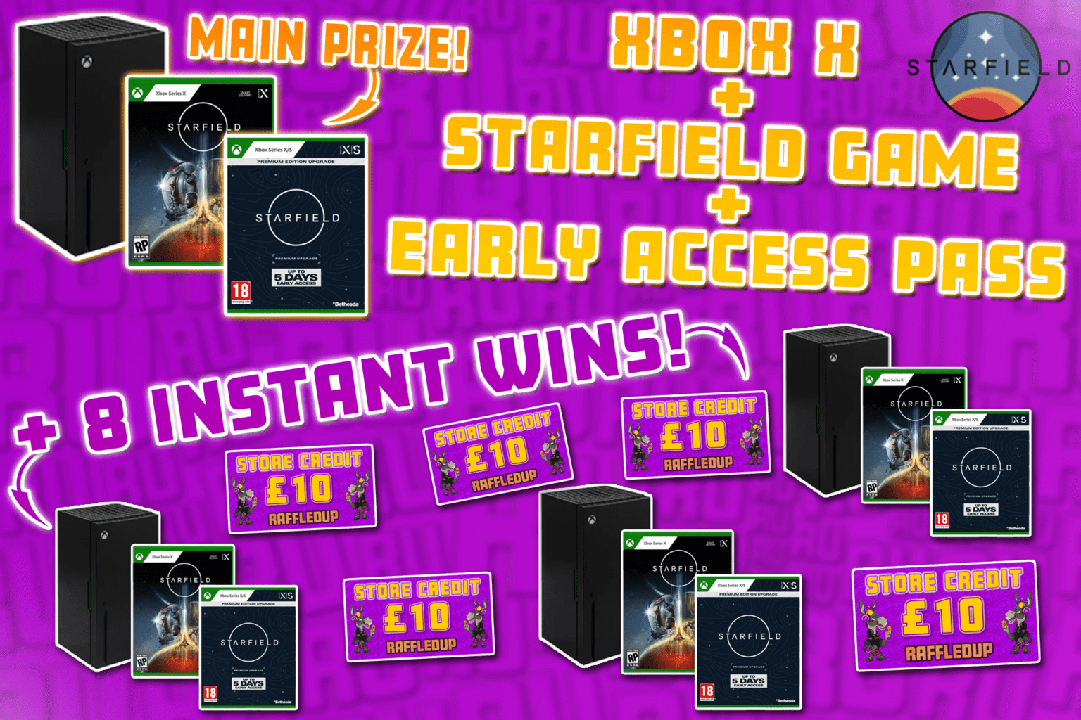 XBOX STARFIELD GAME PREMIUM UPGRADE RaffledUp