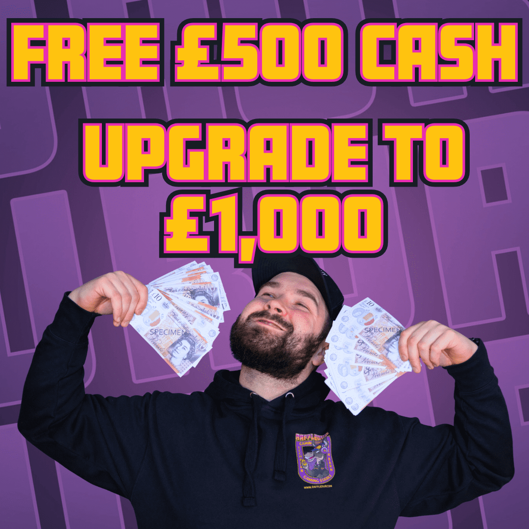 COMMUNITY FREE £500 CASH - UPGRADE TO £1,000! - RaffledUp