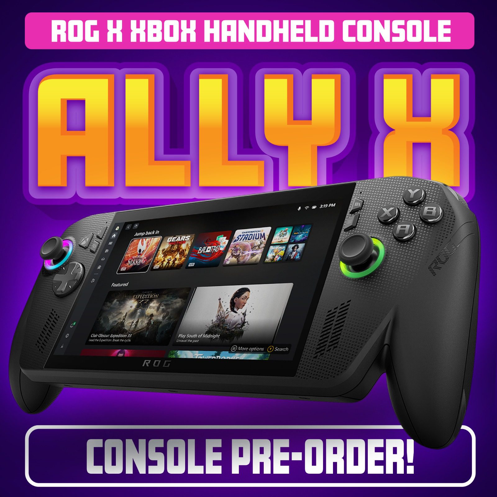 ROG XBOX ALLY X - RaffledUp