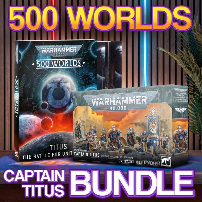 WH40K 500 WORLDS CAPTAIN TITUS BUNDLE! - RaffledUp