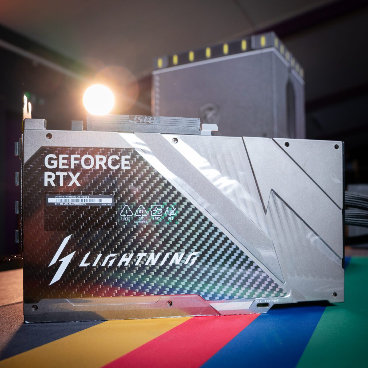 5090 LIGHTNING Z BLACKWELL GPU LIMITED EDITION + MSI MEG 1600 PSU ...